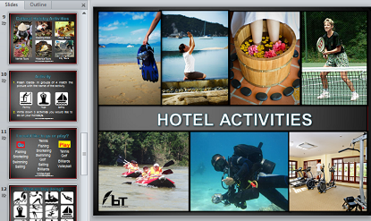 Hotel Activities - Food and Beverage Trainer